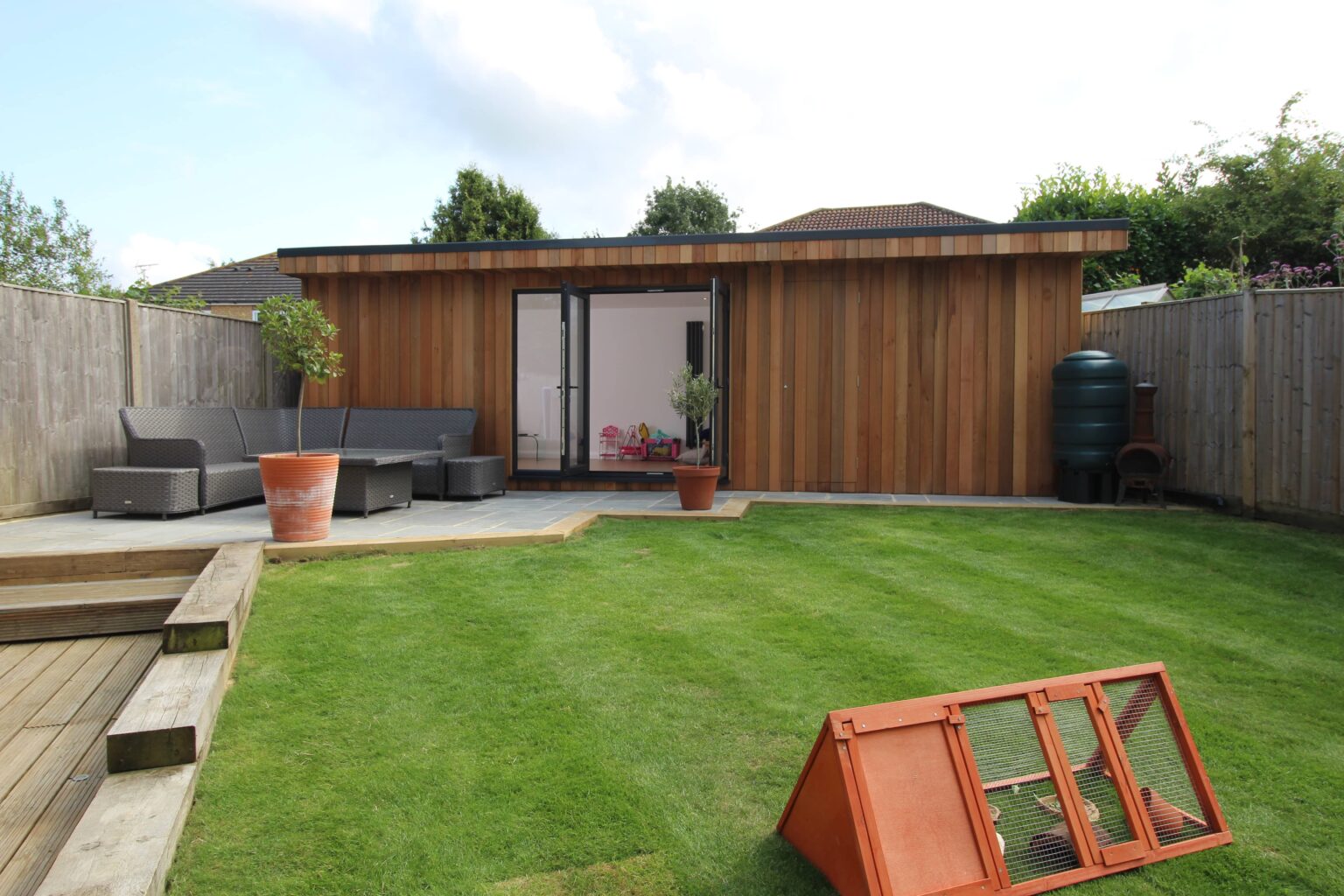 Golf Simulator Garden Room - Golf Studio | Timber Rooms